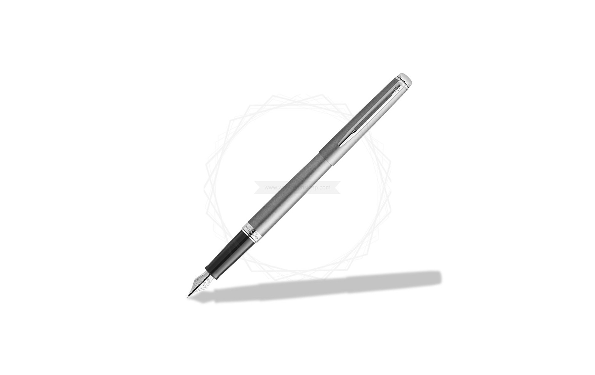 Pióro wieczne Waterman Hemisphere Essential Metaliczne Stalowe CT [2146570]